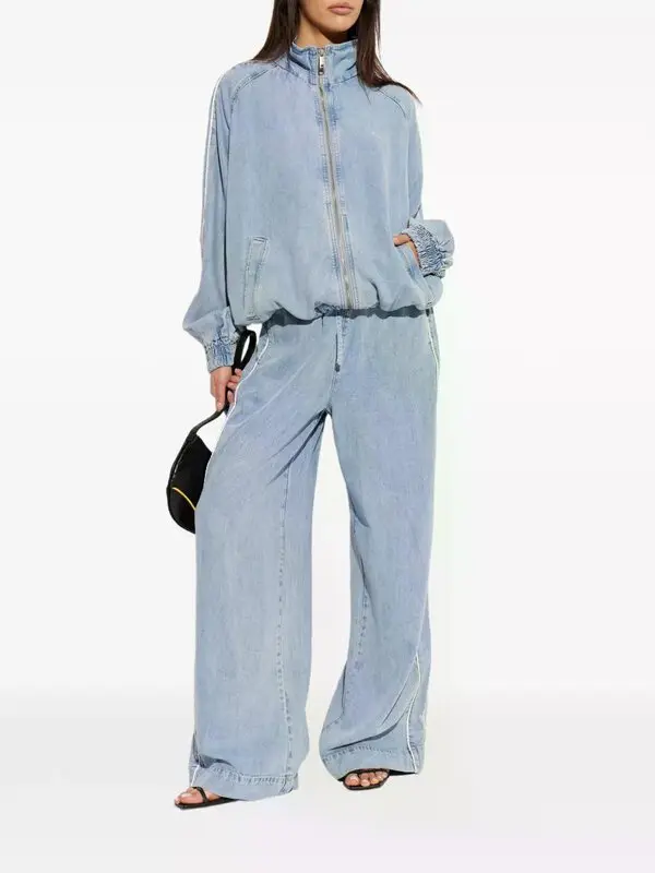 GESTUZ Sea Drawstring Trousers
