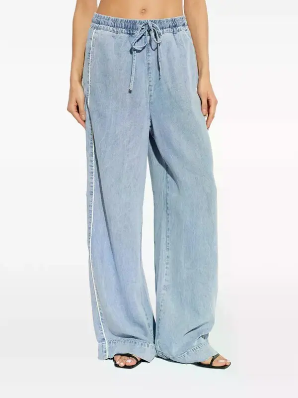 GESTUZ Sea Drawstring Trousers