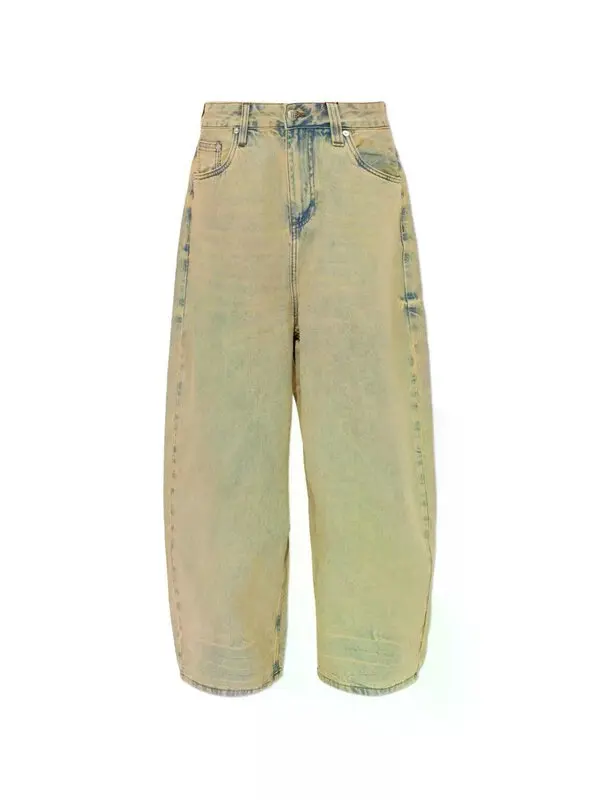 MISBHV Wide-leg Washed Denim Trousers