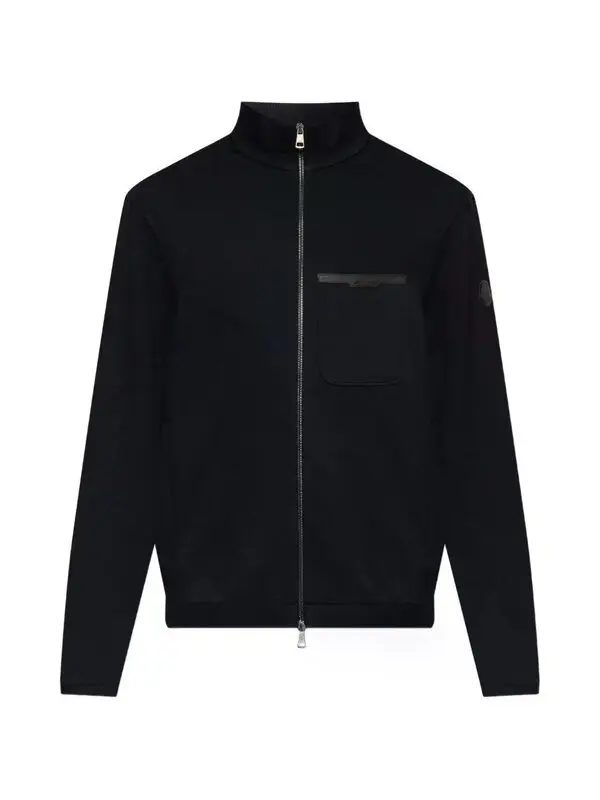 Moncler Logo-patch Zip Up Sweatshirt