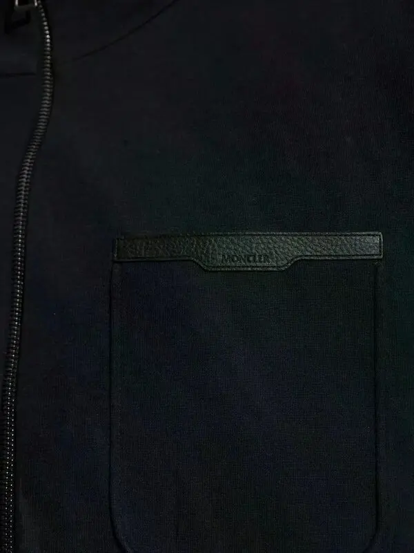 Moncler Logo-patch Zip Up Sweatshirt
