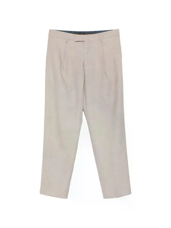 GREYED Albert Pleated Trousers - Neutrals