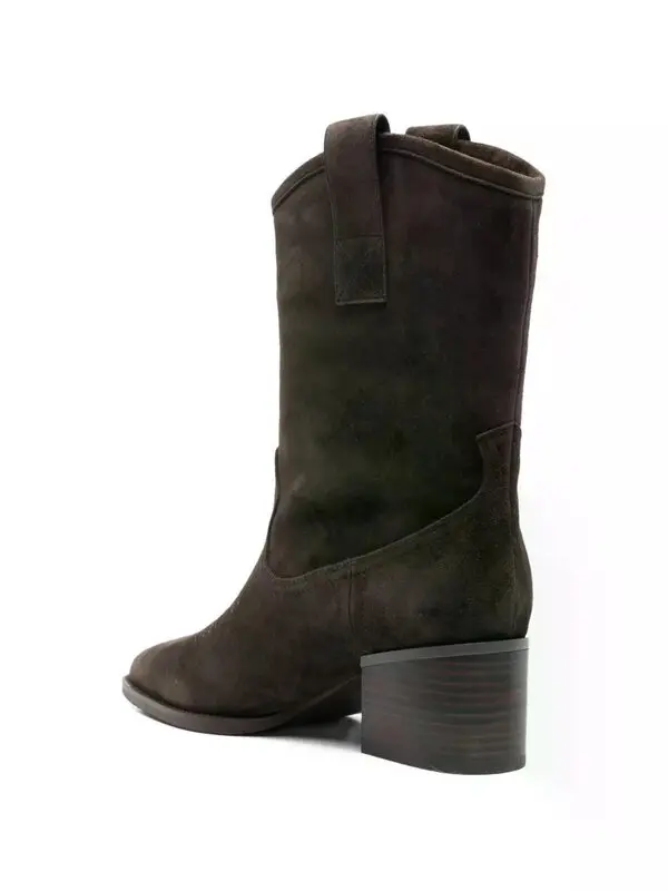 ADRIANNA FERETTI Suede Cowboy Boots