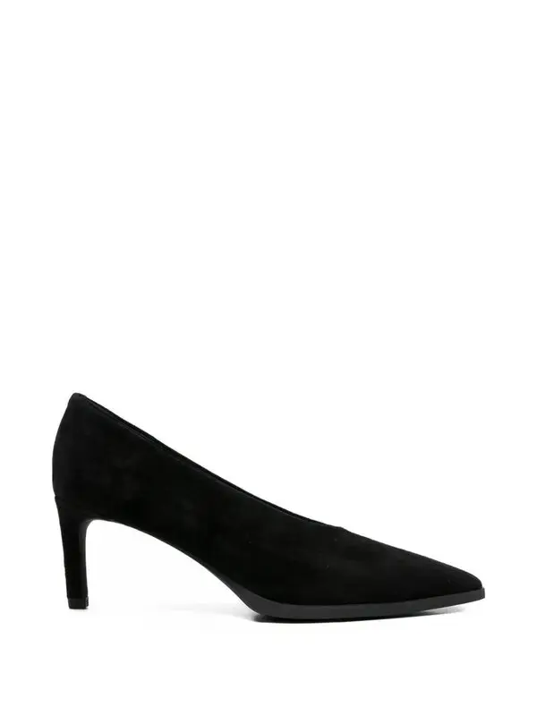 ADRIANNA FERETTI Suede Pointed Toe Pumps