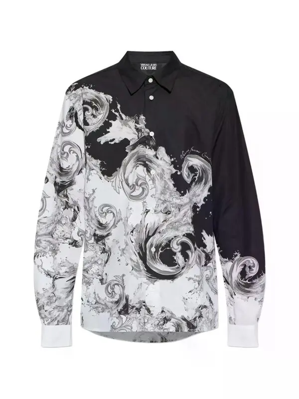 Versace Graphic Cotton Shirt