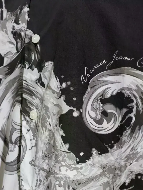 Versace Graphic Cotton Shirt