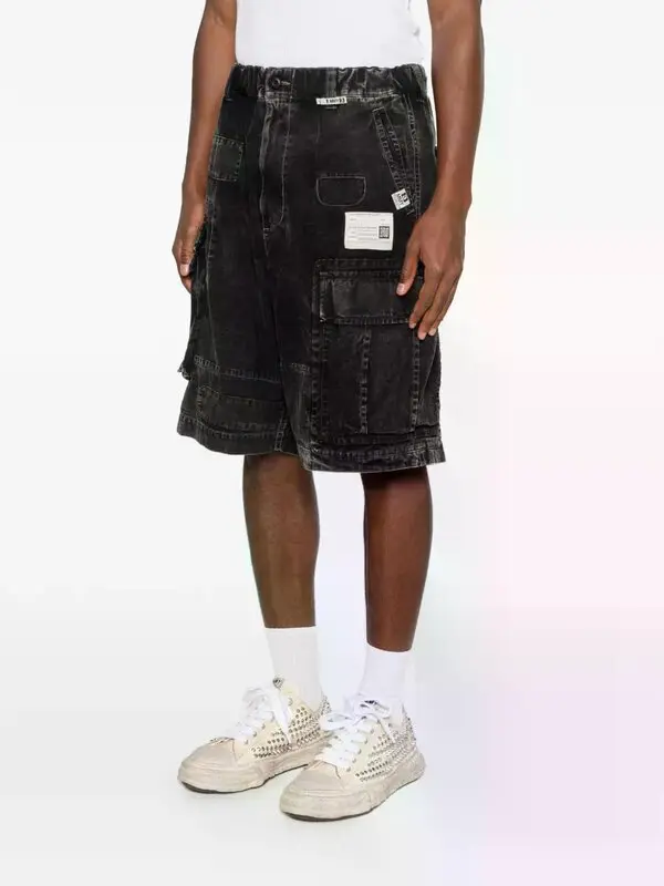 Mihara Yasuhiro Cargo Shorts - Black