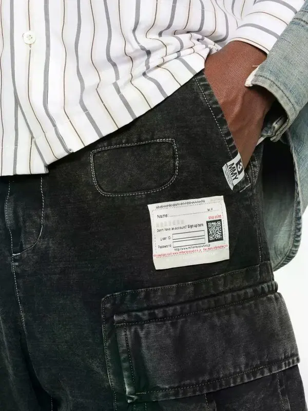 Mihara Yasuhiro Cargo Shorts - Black