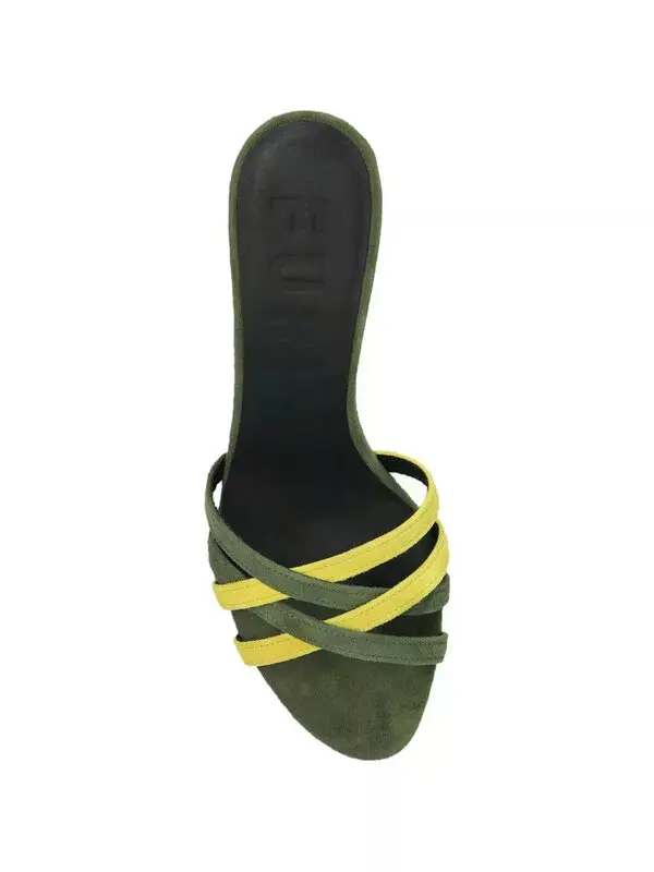 Furla Heeled Sandals - Green