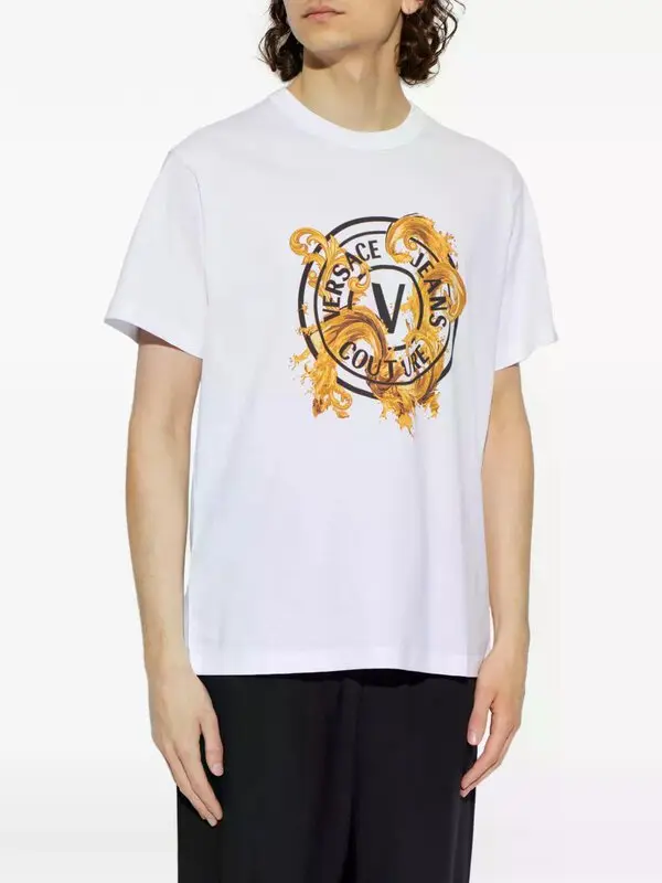Versace Graphic-print T-shirt - White