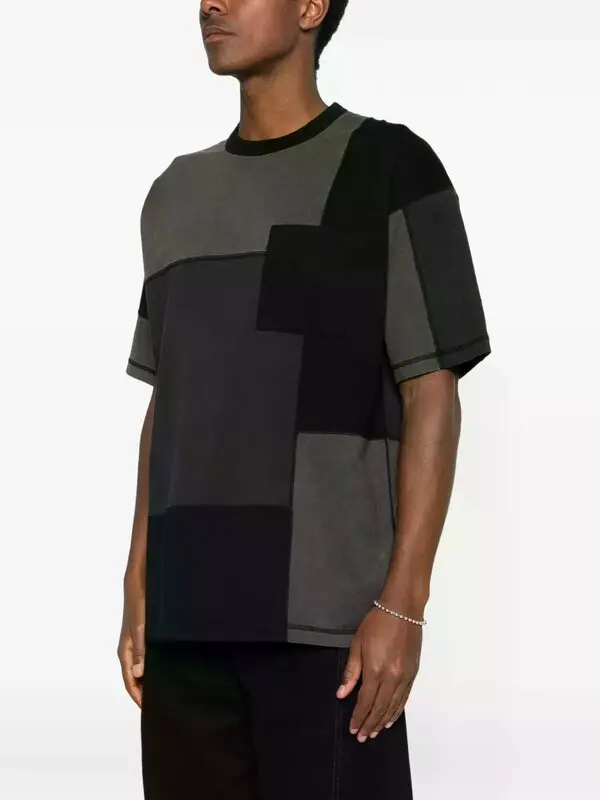 Comme Des Garçons Patchwork T-shirt - Black