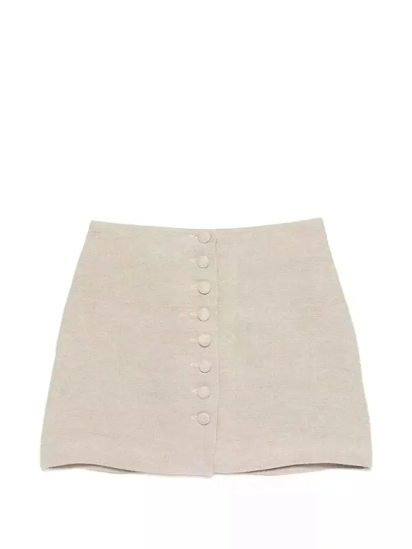 LIBEROWE Buttoned Mini Skirt
