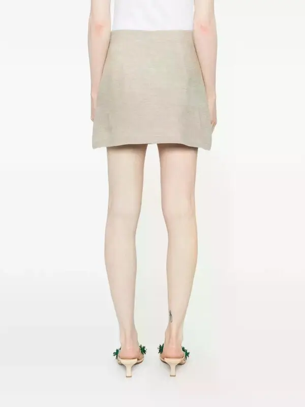 LIBEROWE Buttoned Mini Skirt