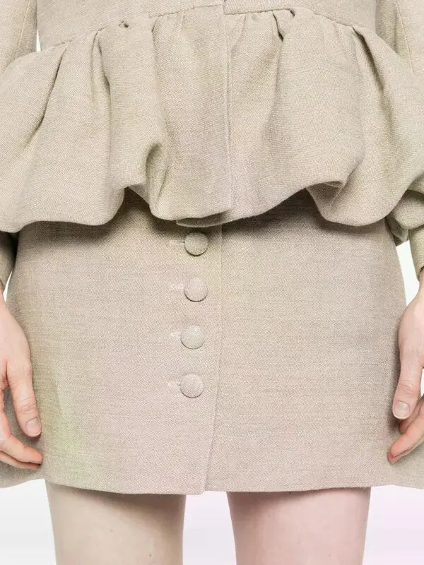 LIBEROWE Buttoned Mini Skirt