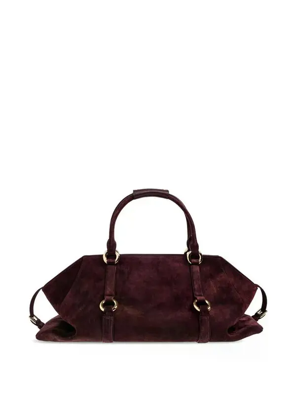 Alexander McQueen Ring-detail Holdall - Red