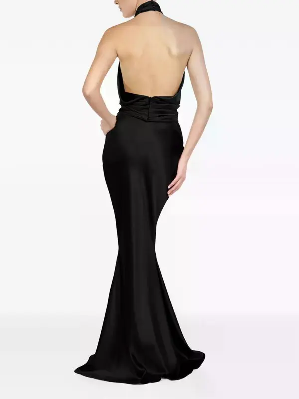 ALEXIA & ANTONIA Bias-cut Maxi Skirt