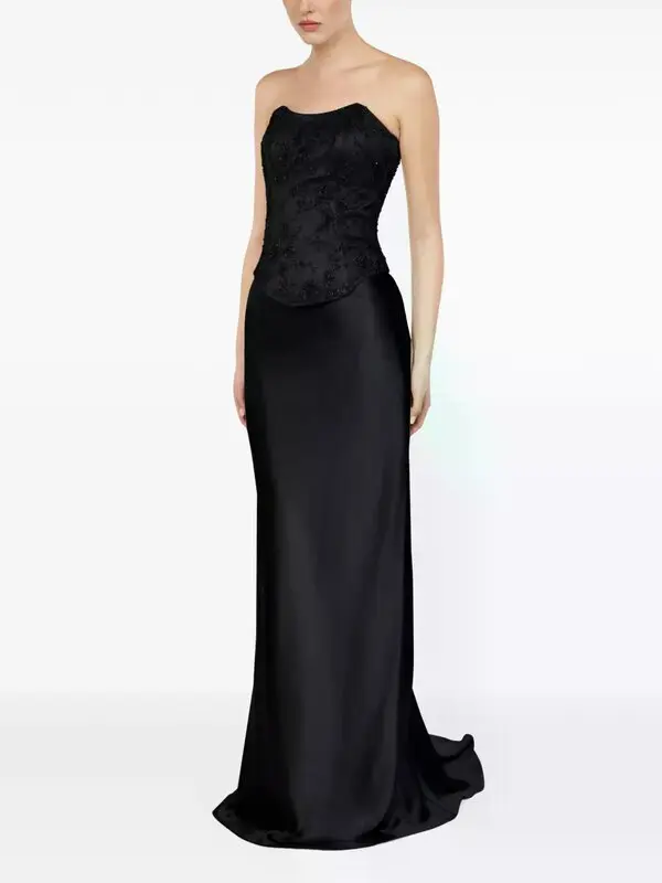 ALEXIA & ANTONIA Bias-cut Maxi Skirt