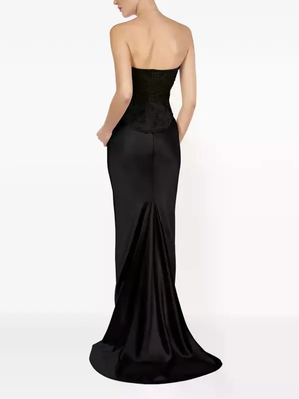 ALEXIA & ANTONIA Bias-cut Maxi Skirt