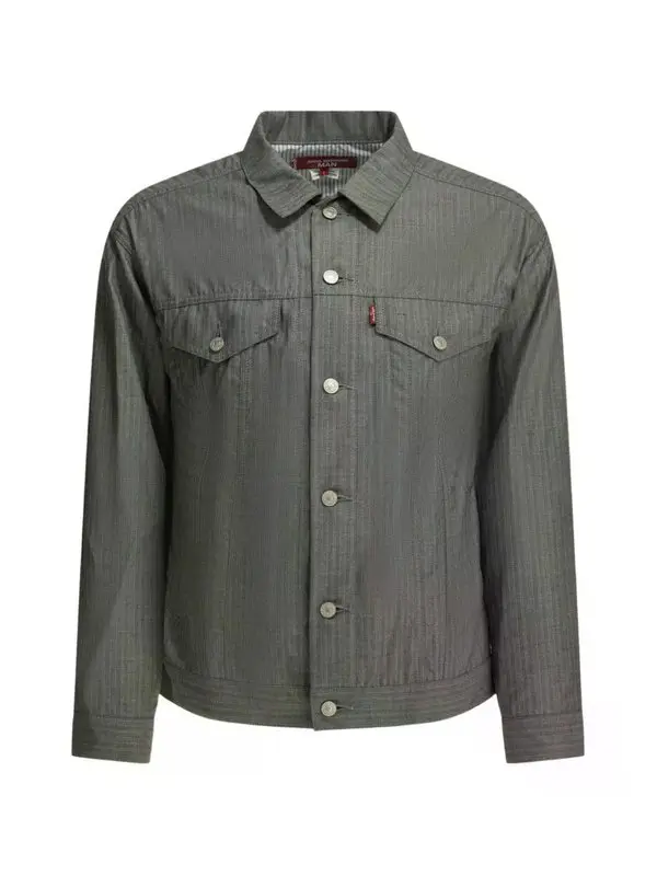 Junya Watanabe Pinstripe Denim Jacket
