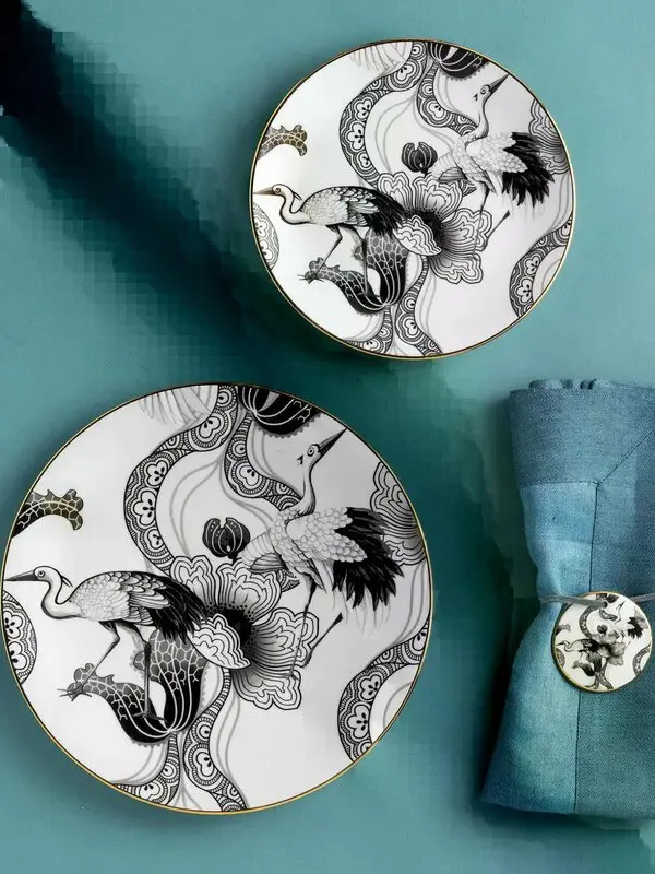 SIMONE GUIDARELLI HOME Wings Of Water Plate Set