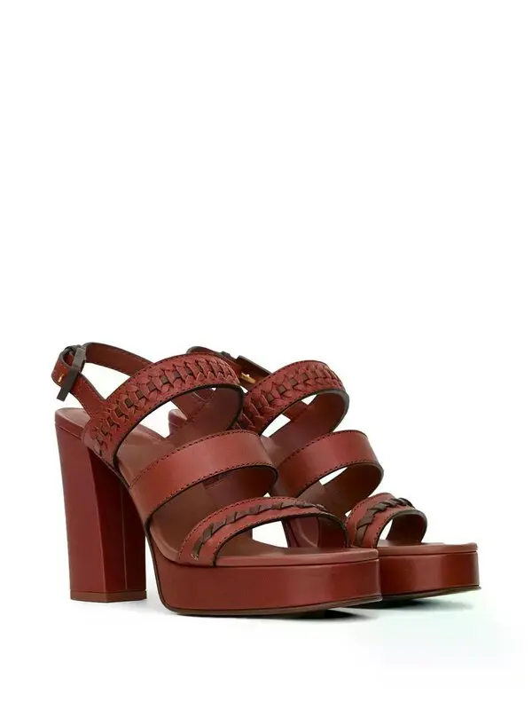 Zimmermann Alchemy Woven Platform Sandals