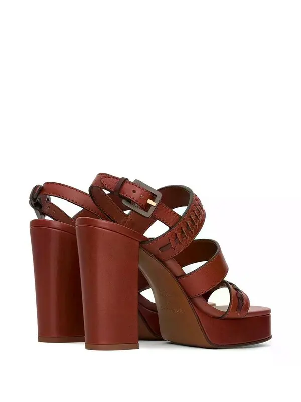 Zimmermann Alchemy Woven Platform Sandals
