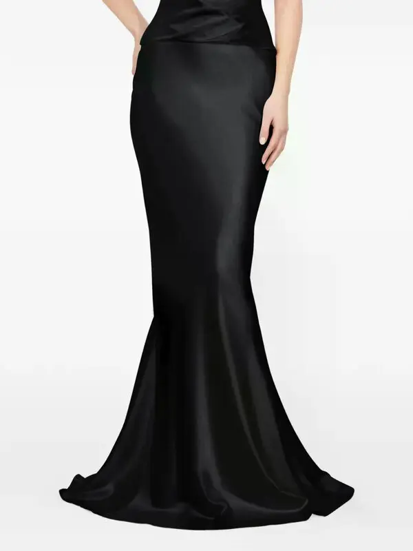 ALEXIA & ANTONIA Bias-cut Maxi Skirt