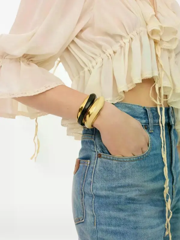 Chloé Glaze Cuff Bracelet - Gold