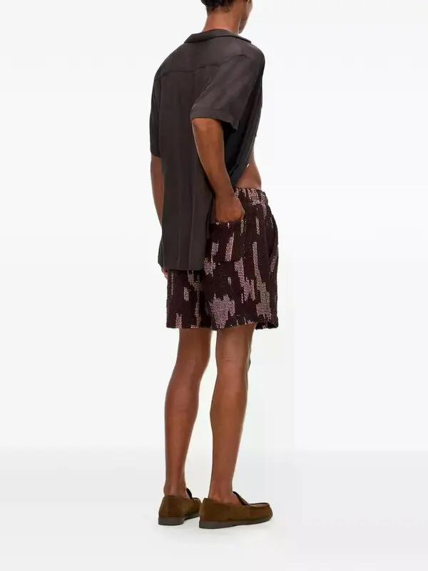 OAS Company Patterned Shorts
