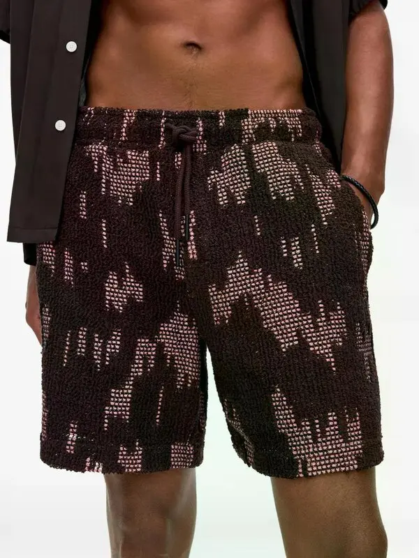 OAS Company Patterned Shorts