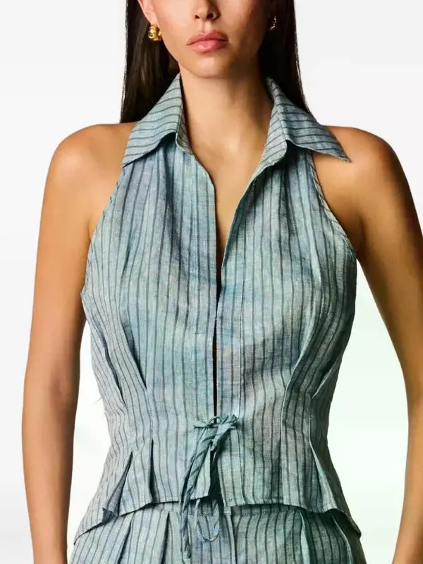 HEVRON Sloan Striped Top