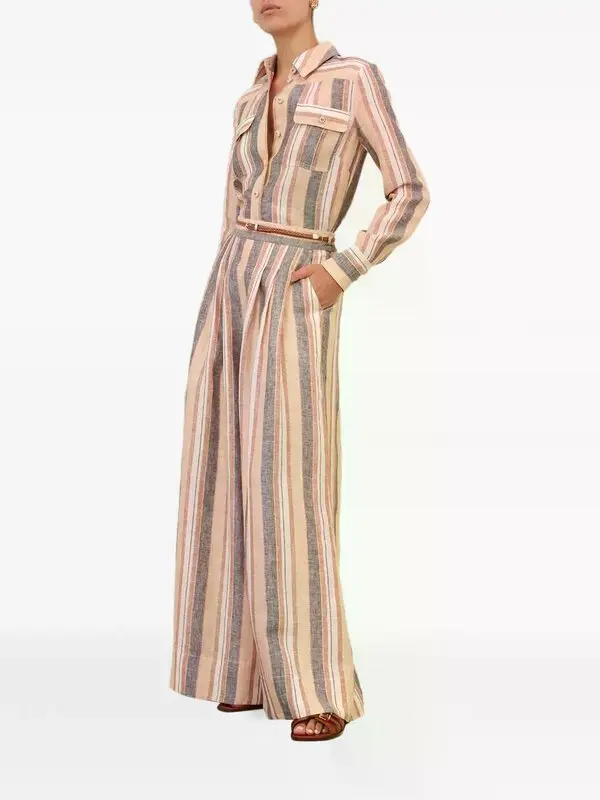 Zimmermann Wanderlust Striped Trousers
