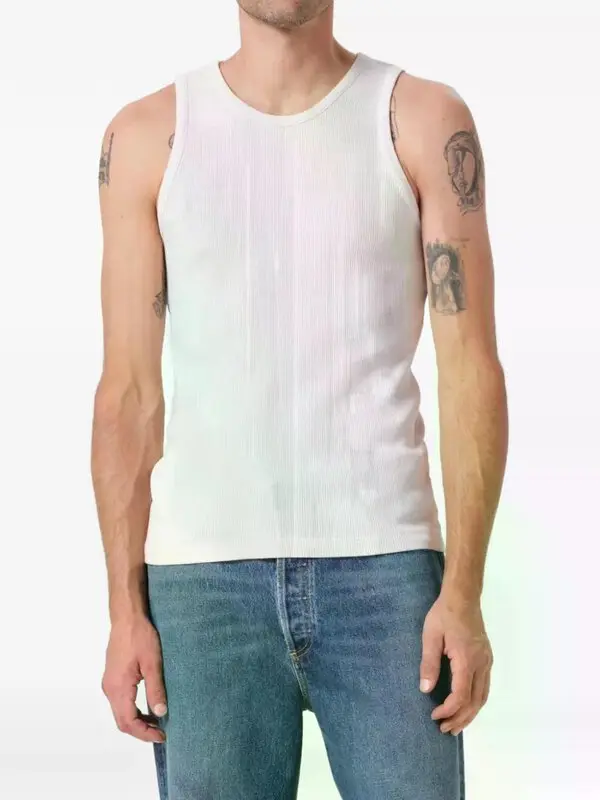 AGOLDE Viggo Ribbed Tank Top