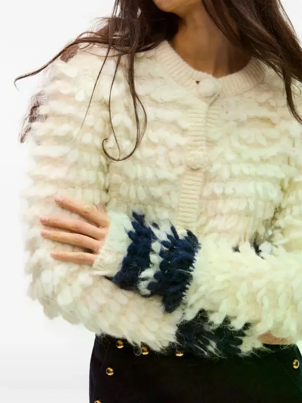 Carolina K Marjorie Striped Knitted Jacket