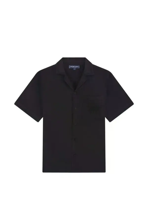 Frescobol Carioca Alves Embroidered Pocket Shirt