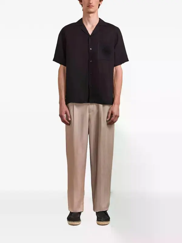 Frescobol Carioca Alves Embroidered Pocket Shirt