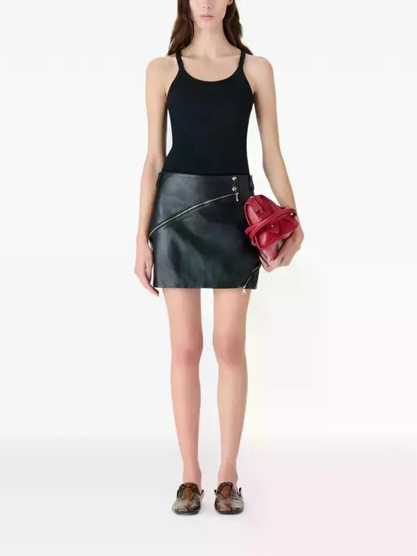 IRO PARIS Mini Skirt With Zip Detail