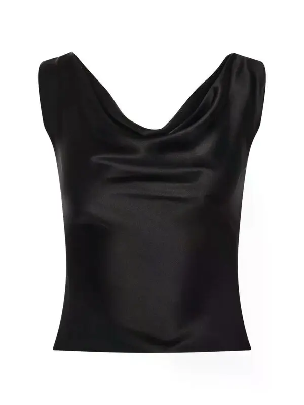 ALEXIA & ANTONIA Cowl-neck Blouse