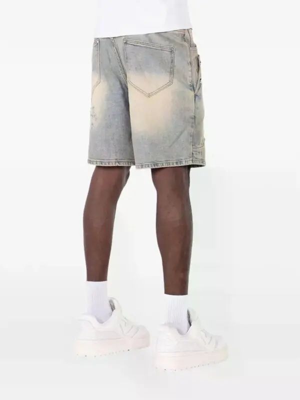 GUAPI Embellished Chain Shorts