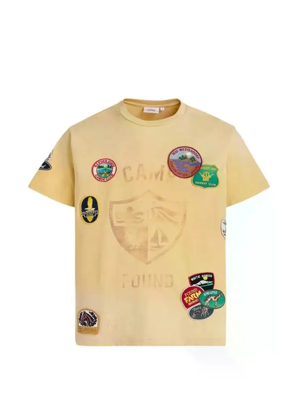 FOUND Embroidered Patches T-shirt