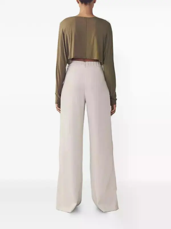 ARTEMIS DICIERO Long-sleeve Crop Top