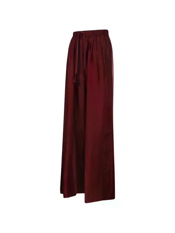 FORTE_FORTE Drawstring Trousers - Red