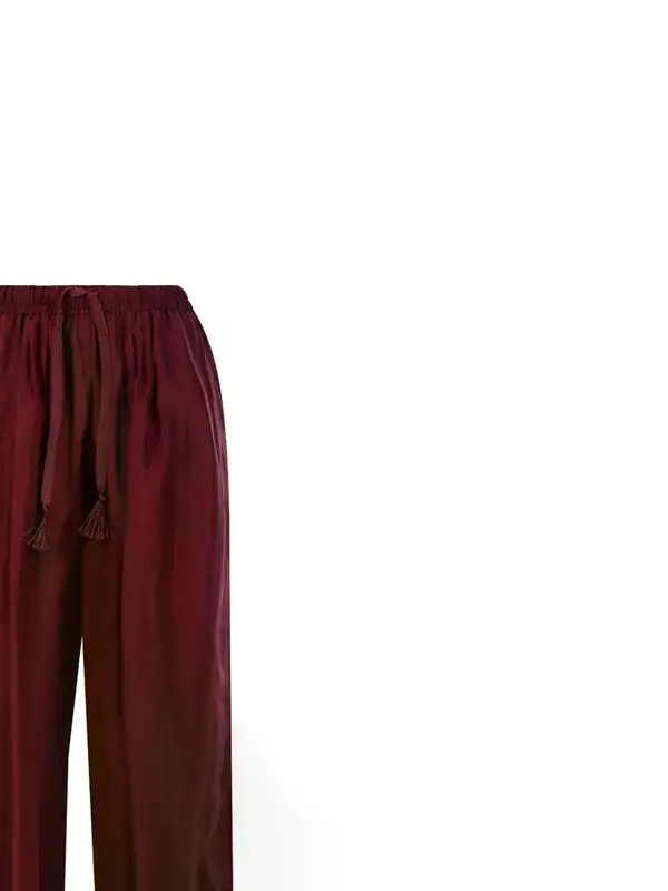 FORTE_FORTE Drawstring Trousers - Red