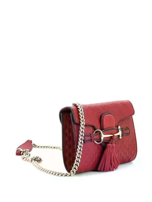 Gucci Emily Chain Flap Bag Microguccissima Leather Mini Shoulder Bag