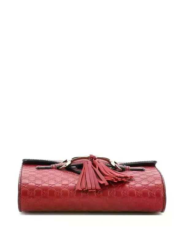 Gucci Emily Chain Flap Bag Microguccissima Leather Mini Shoulder Bag