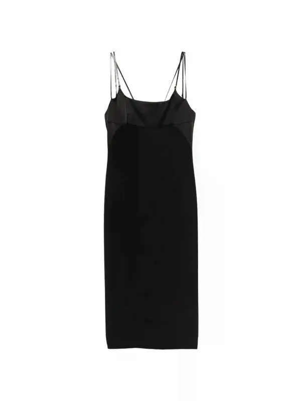 TOM FORD Midi Strap Dress - Black