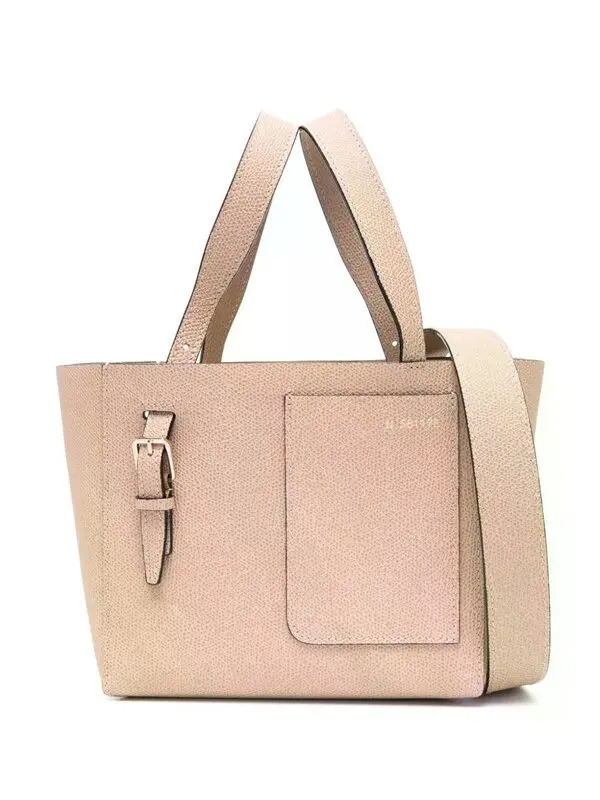 VALEXTRA Mini Soft Bucket Tote Bag