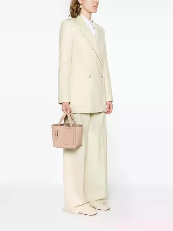 VALEXTRA Mini Soft Bucket Tote Bag