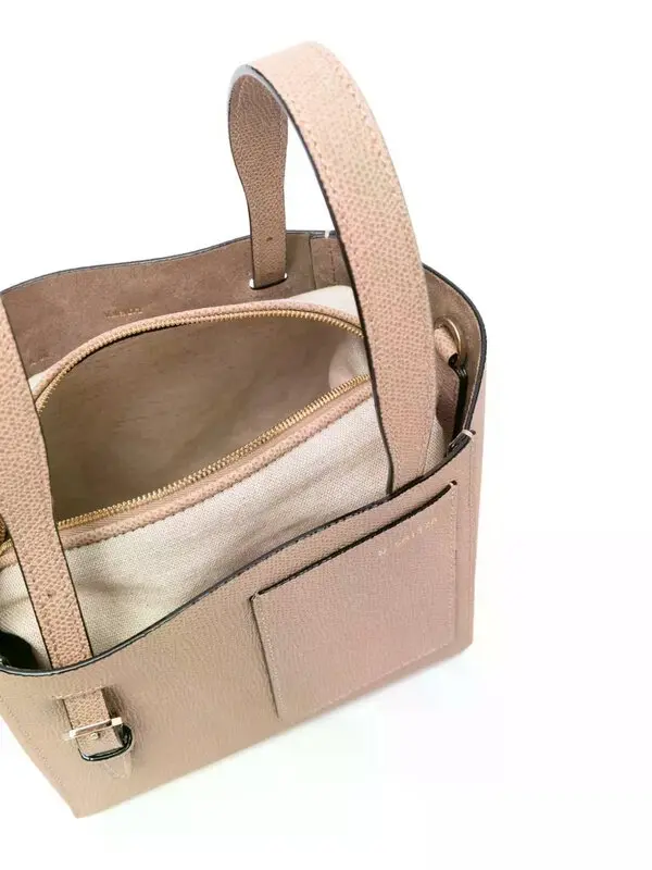 VALEXTRA Mini Soft Bucket Tote Bag
