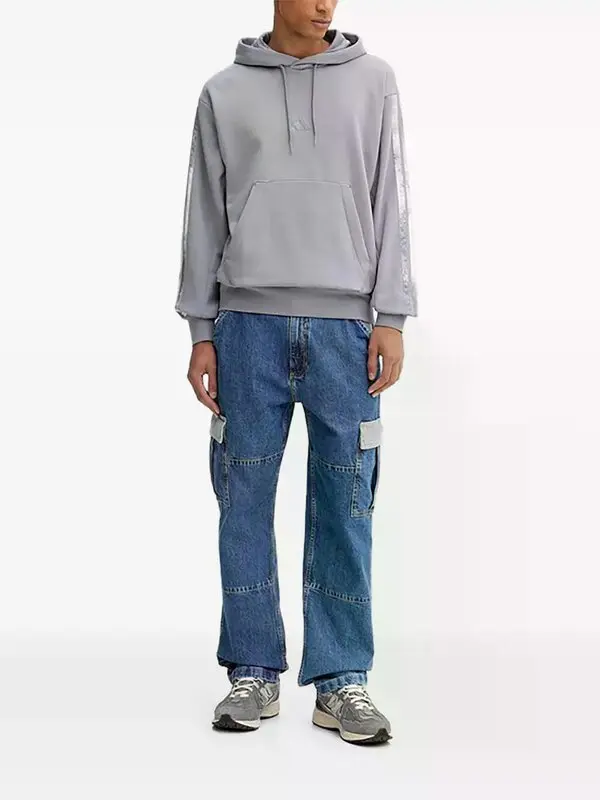 Adidas Logo Stripe Hoodie
